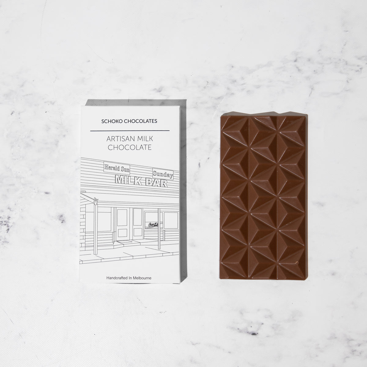 Delicious Milk Chocolate Bar | Premium 34% Cocoa Solids | 75g – Schoko ...